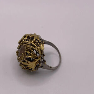 Jewelry | Sterling Silver Goldplated Rutalite Quartz Ring | Poshmark
